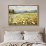 IDEA4WALL Vibrant Wildflower White Daisy Flowers Meadow Floral Botanical Landscape Rustic ...